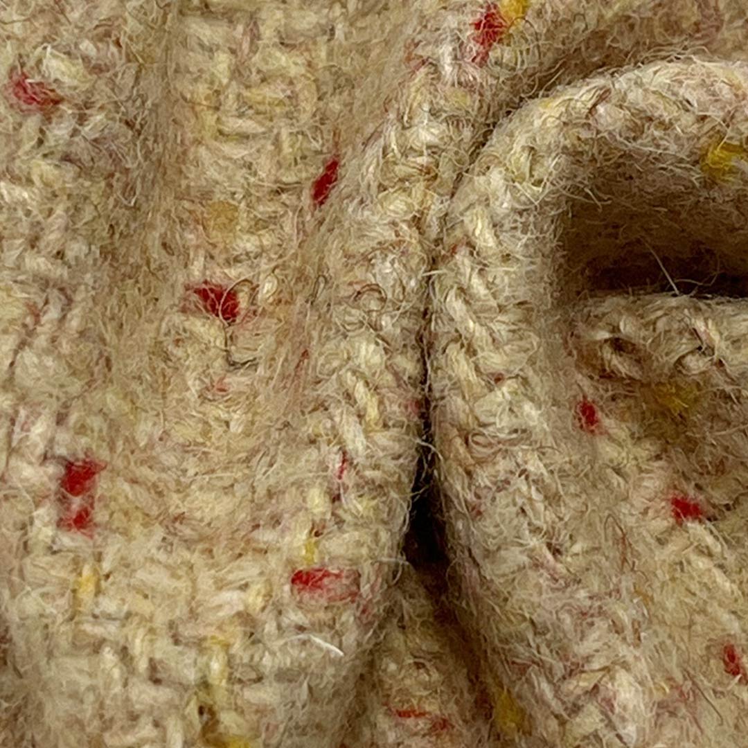 330gsm Tweed Fabric 50% Wool 50% Polyester CF25-211