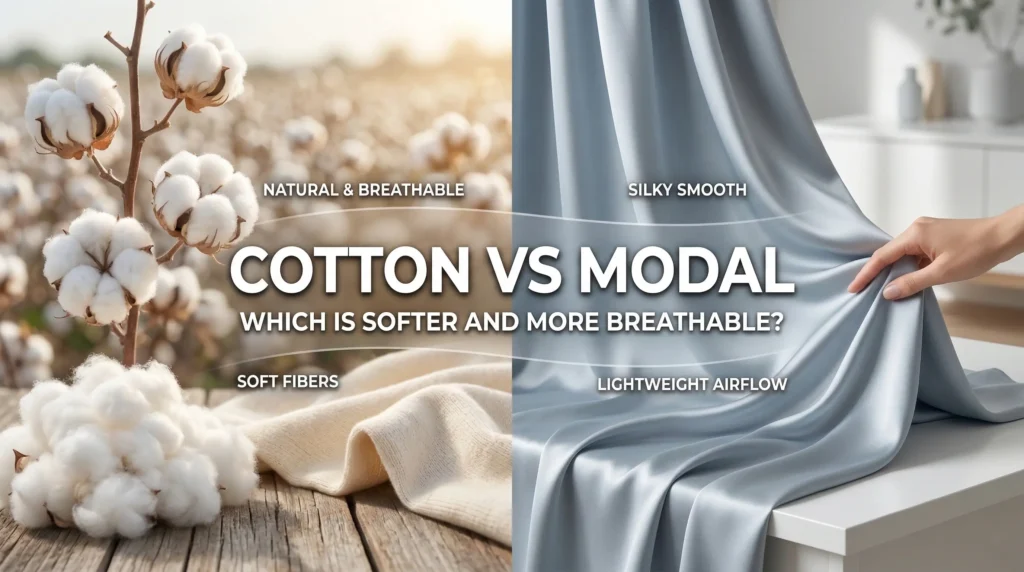 Cotton vs Modal Fabric: Softness and Breathability Compared