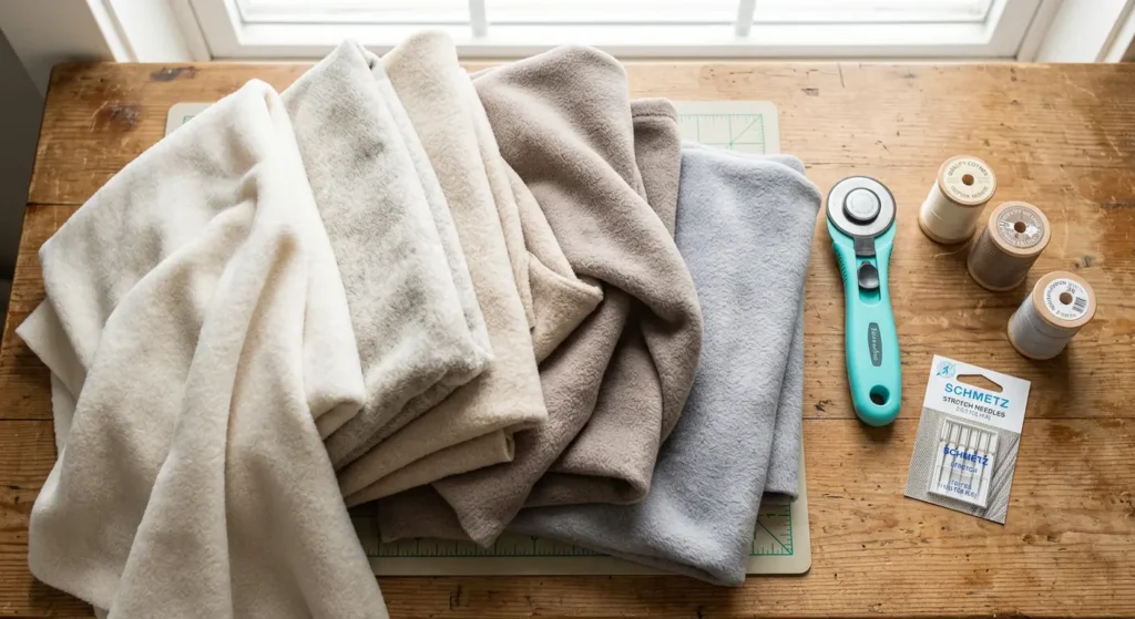 How to Sew Fleece Fabric for Beginners: Easy Cutting and Stitching Tips
