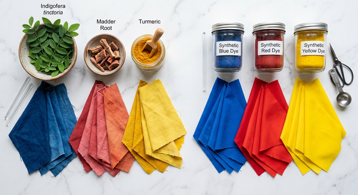 Natural vs Synthetic Dyes for Fabric | Global Fabric Whole Sale